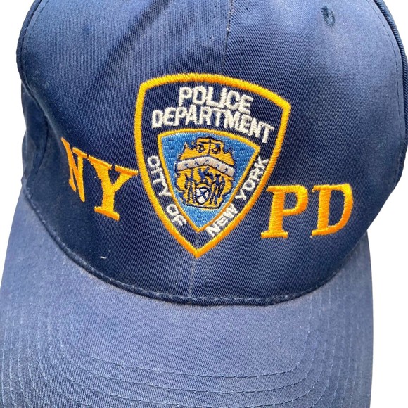 Nypd | Accessories | Nypd City Of New York Police Embroidered Black ...